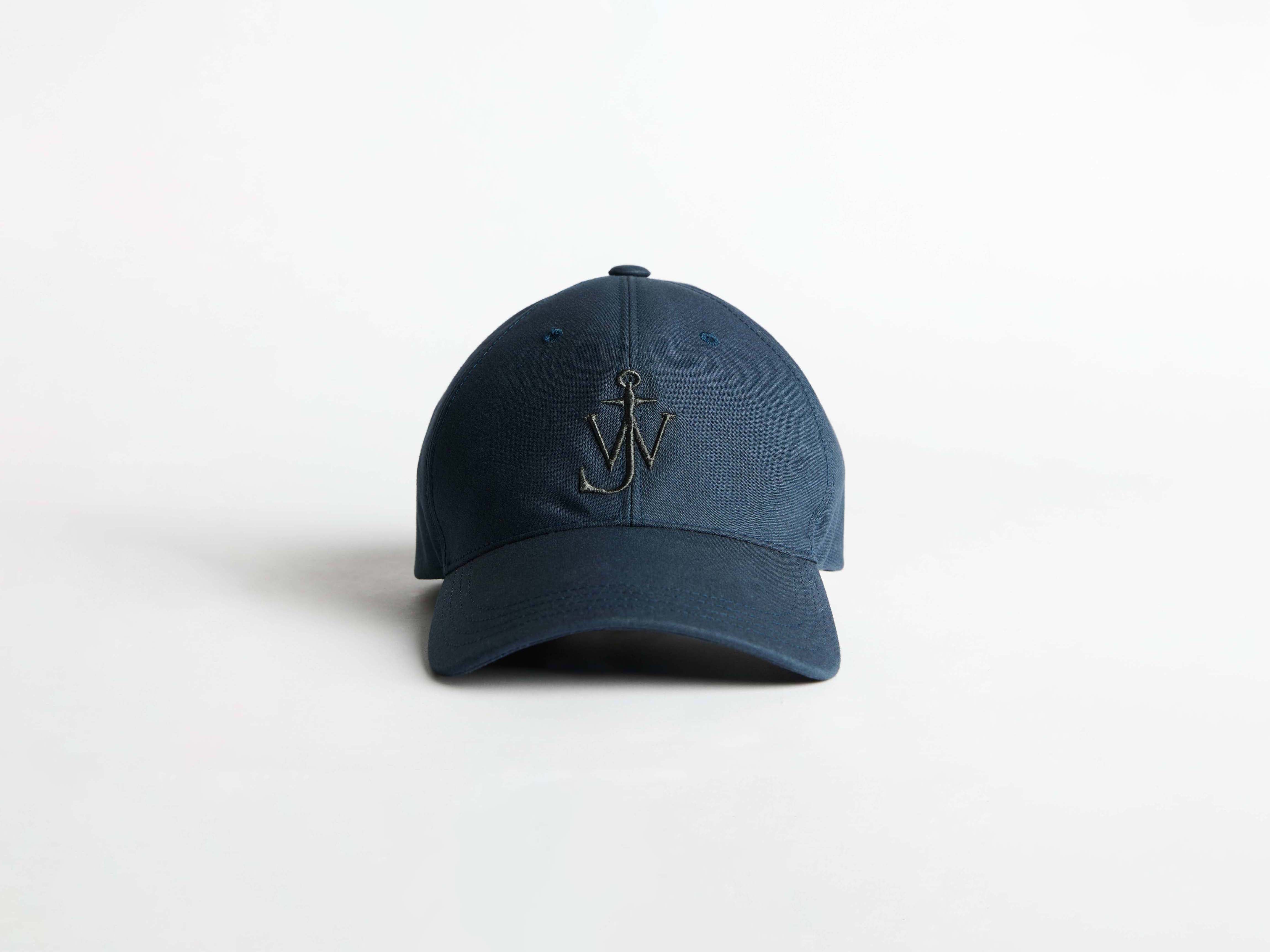 WAXED COTTON BASEBALL CAP IN DARK BLUE in DARK BLUE AC0417FA0485738O/S ...